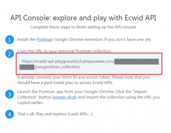 How to get API credentials from Ecwid? - Next-Cart Blog